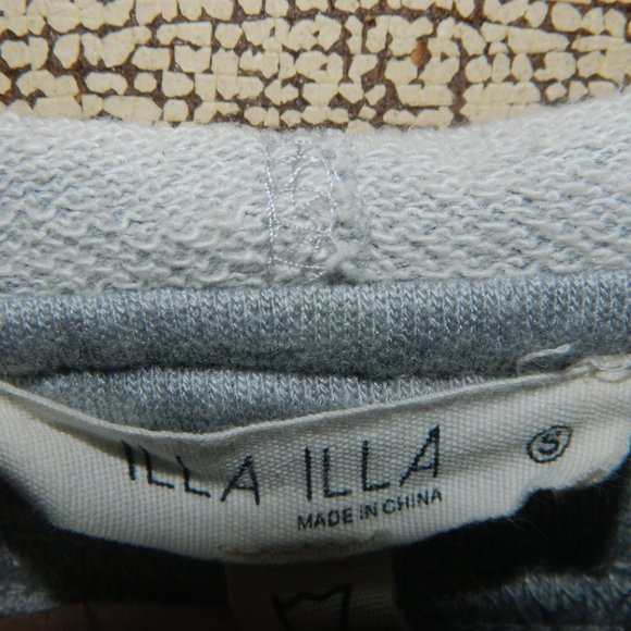 ILLA ILLA | Dresses | Illa Illa Sweatshirt Hooded Dress Gray Size Small Aa3 | Poshmark
